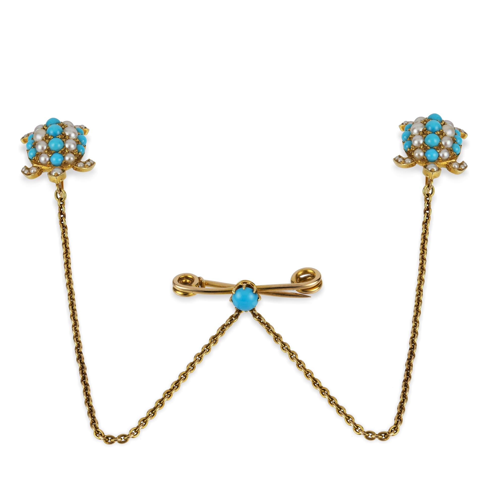 A Victorian Turtle Scatter Pin Brooch – Bentley & Skinner – The Mayfair ...