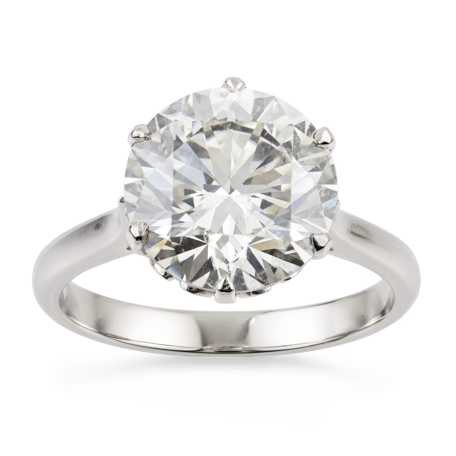 A Single Stone Diamond Ring – Bentley & Skinner – The Mayfair antique ...