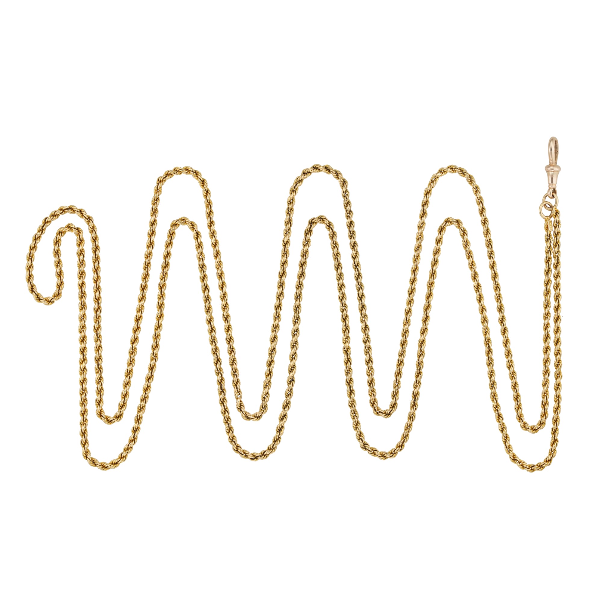 A Prince Of Wales Guard Chainin 18 Ct Yellow Gold, Measuring – Bentley ...