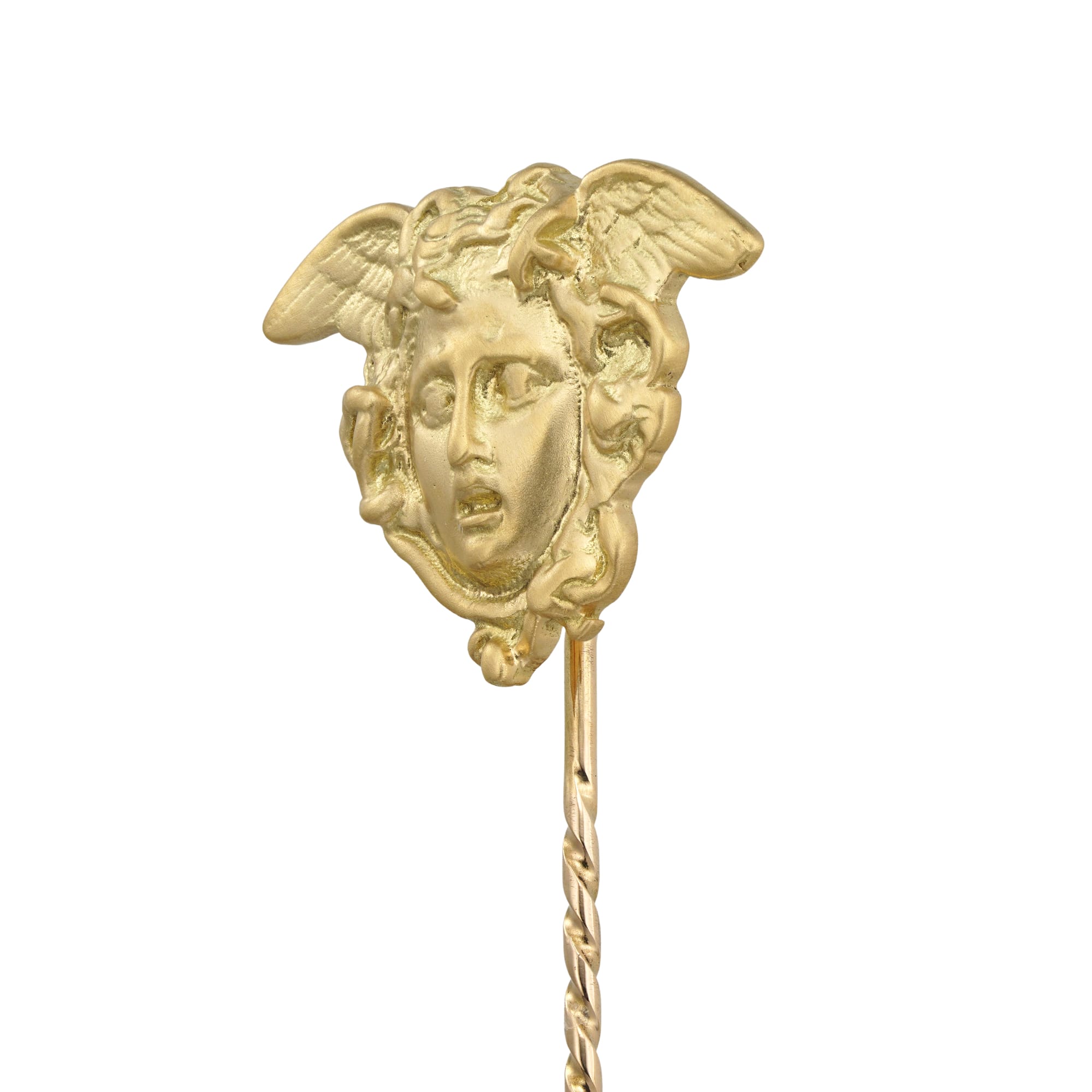 A gold Medusa stick pin made by Bentley & Skinner. – Bentley & Skinner ...