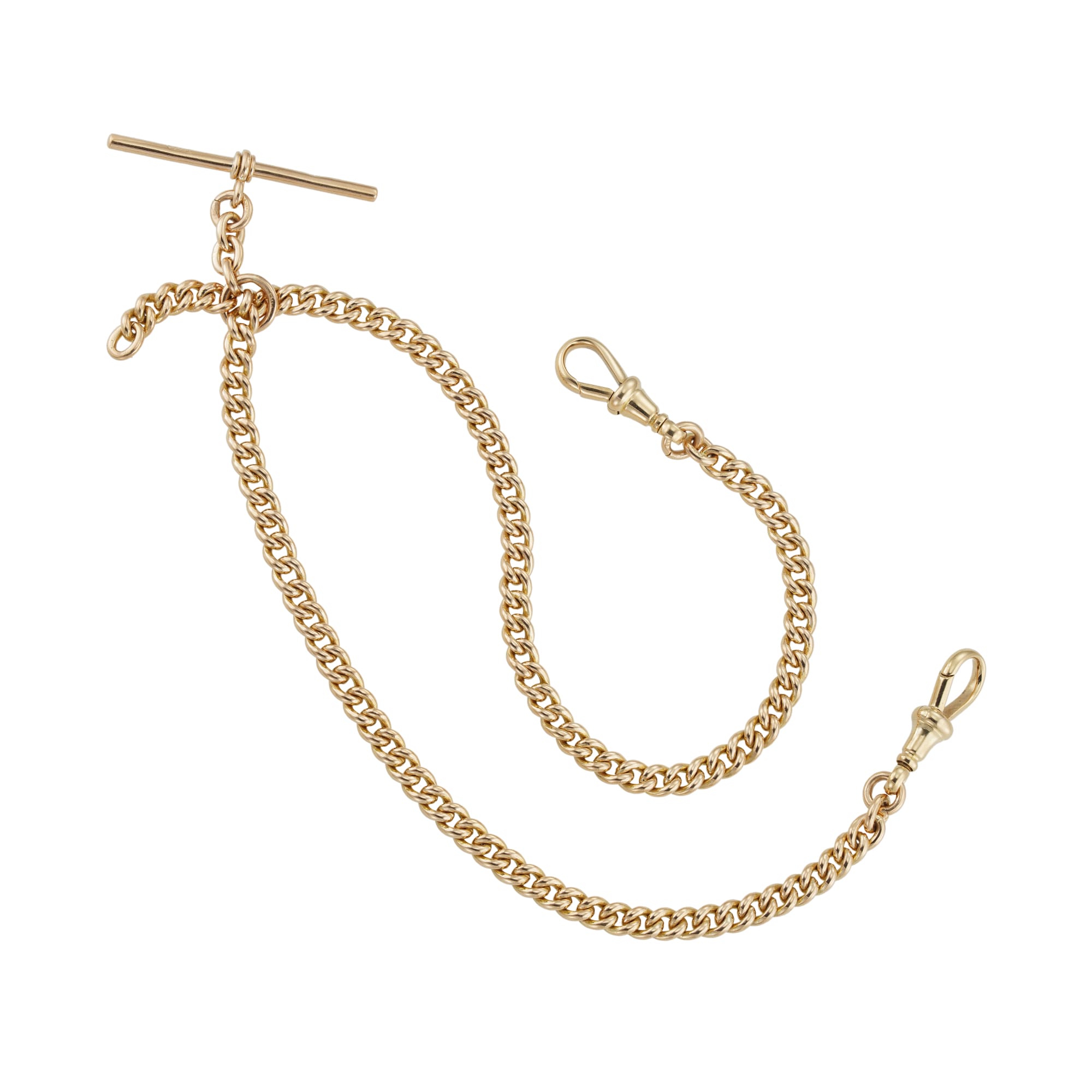 A Yellow Gold Watch Chain – Bentley & Skinner – The Mayfair antique and ...