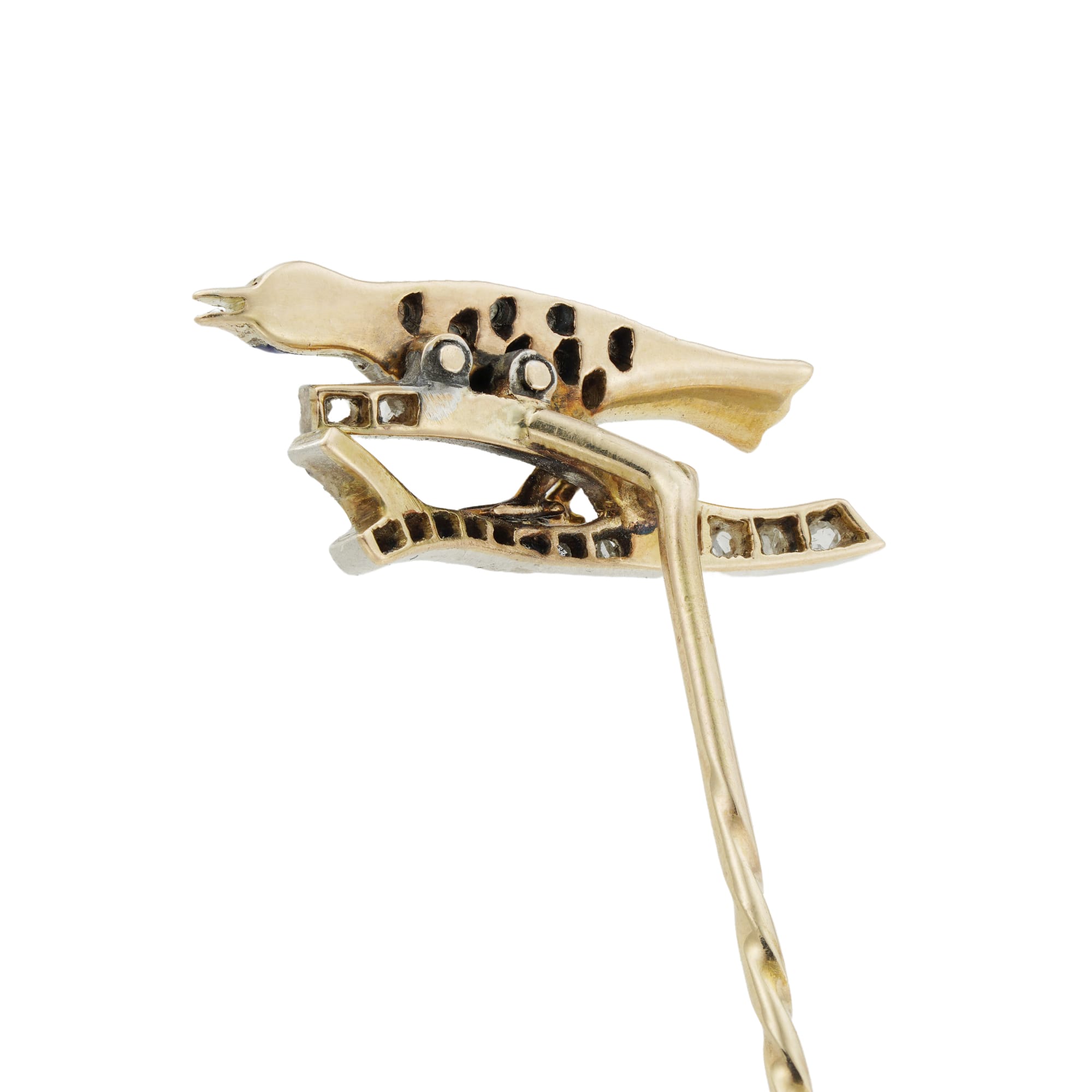 A late Victorian diamond-set pigeon stick pin – Bentley & Skinner – The ...