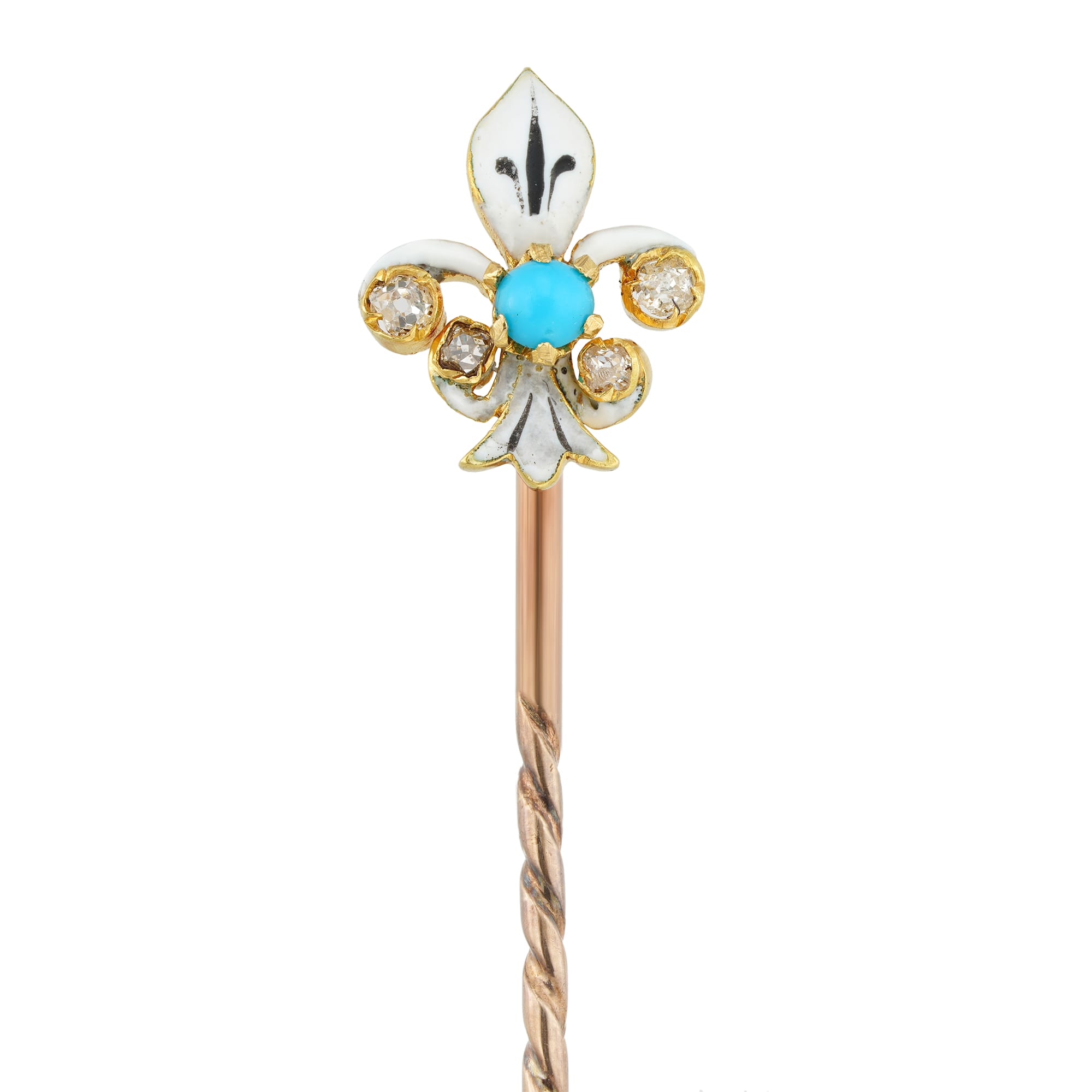An Edwardian fleur-de-lis stickpin – Bentley & Skinner – The Mayfair antique and bespoke ...