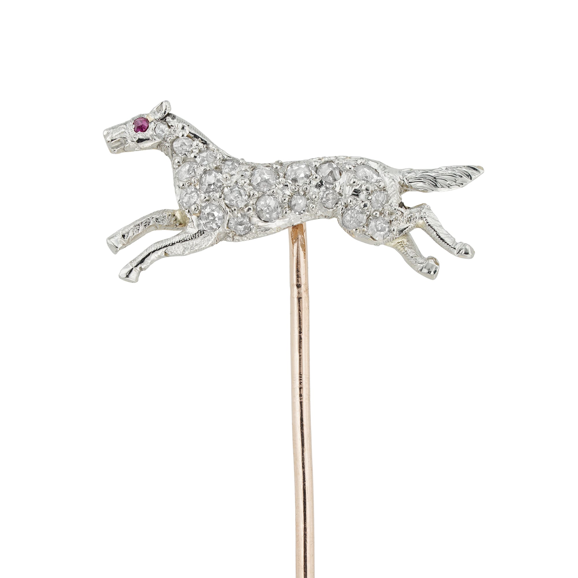 A Edwardian diamond-set horse stick-pin – Bentley & Skinner – The ...