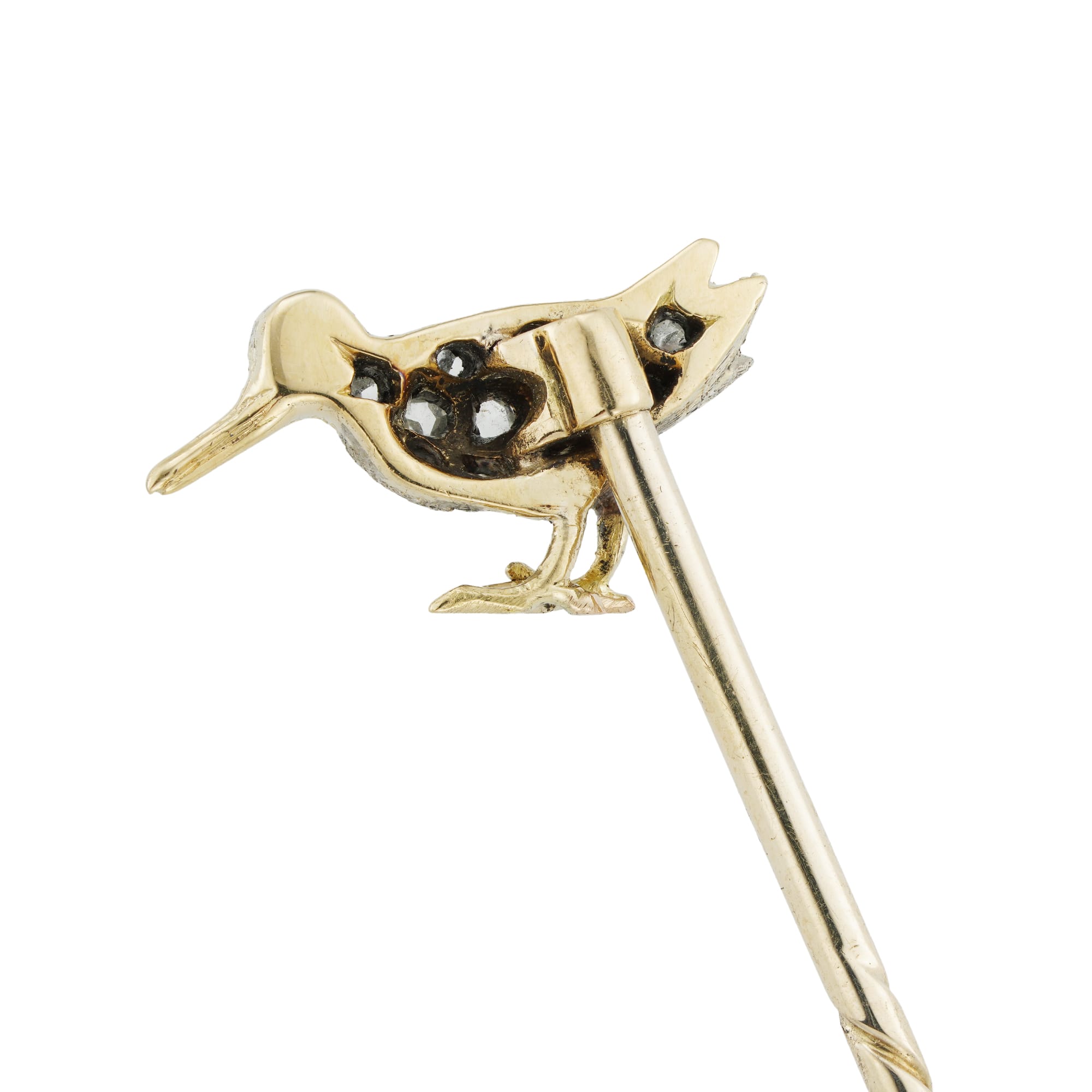 A late Victorian diamond-set Woodcock stick-pin – Bentley & Skinner ...