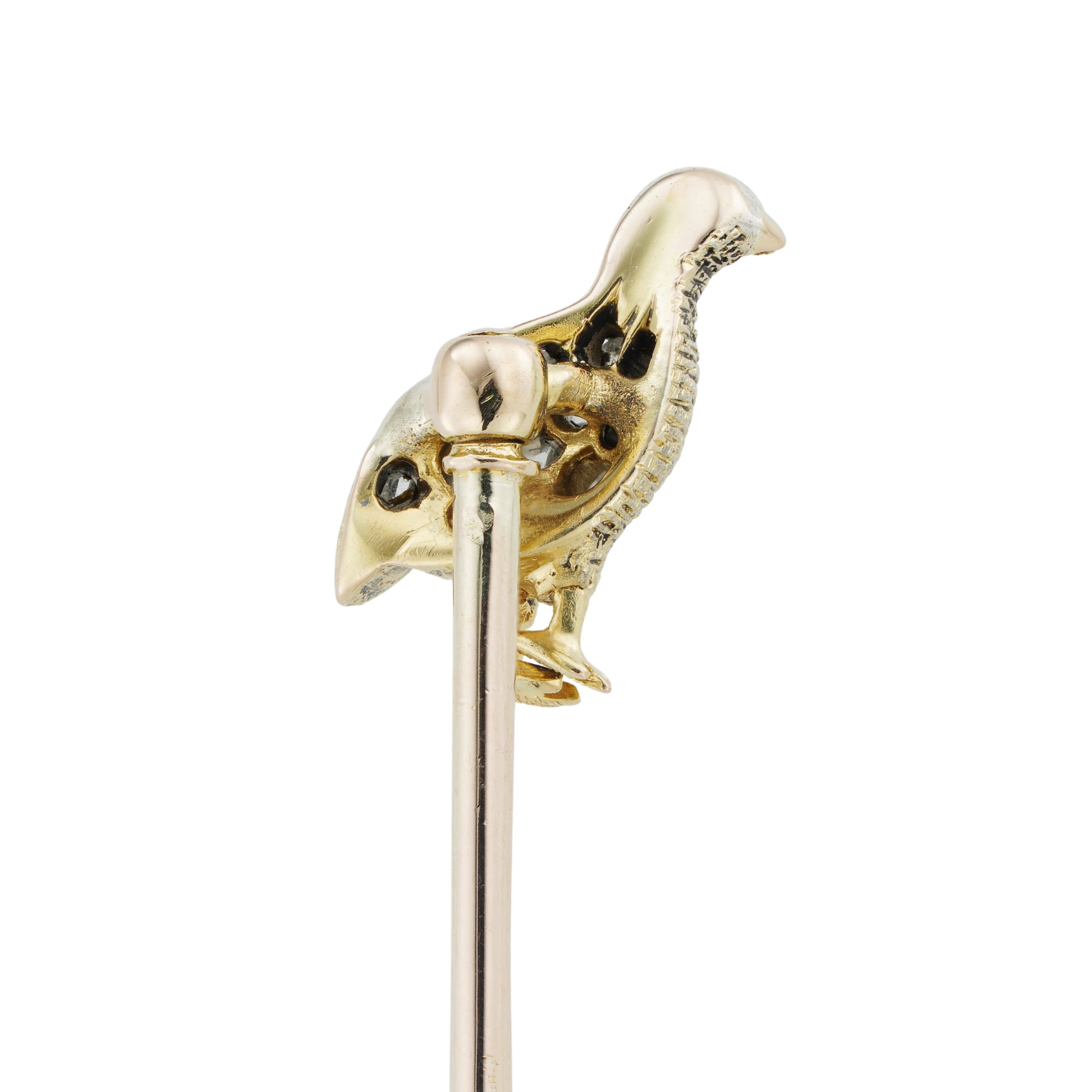 A late Victorian diamond-set partridge stickpin – Bentley & Skinner ...
