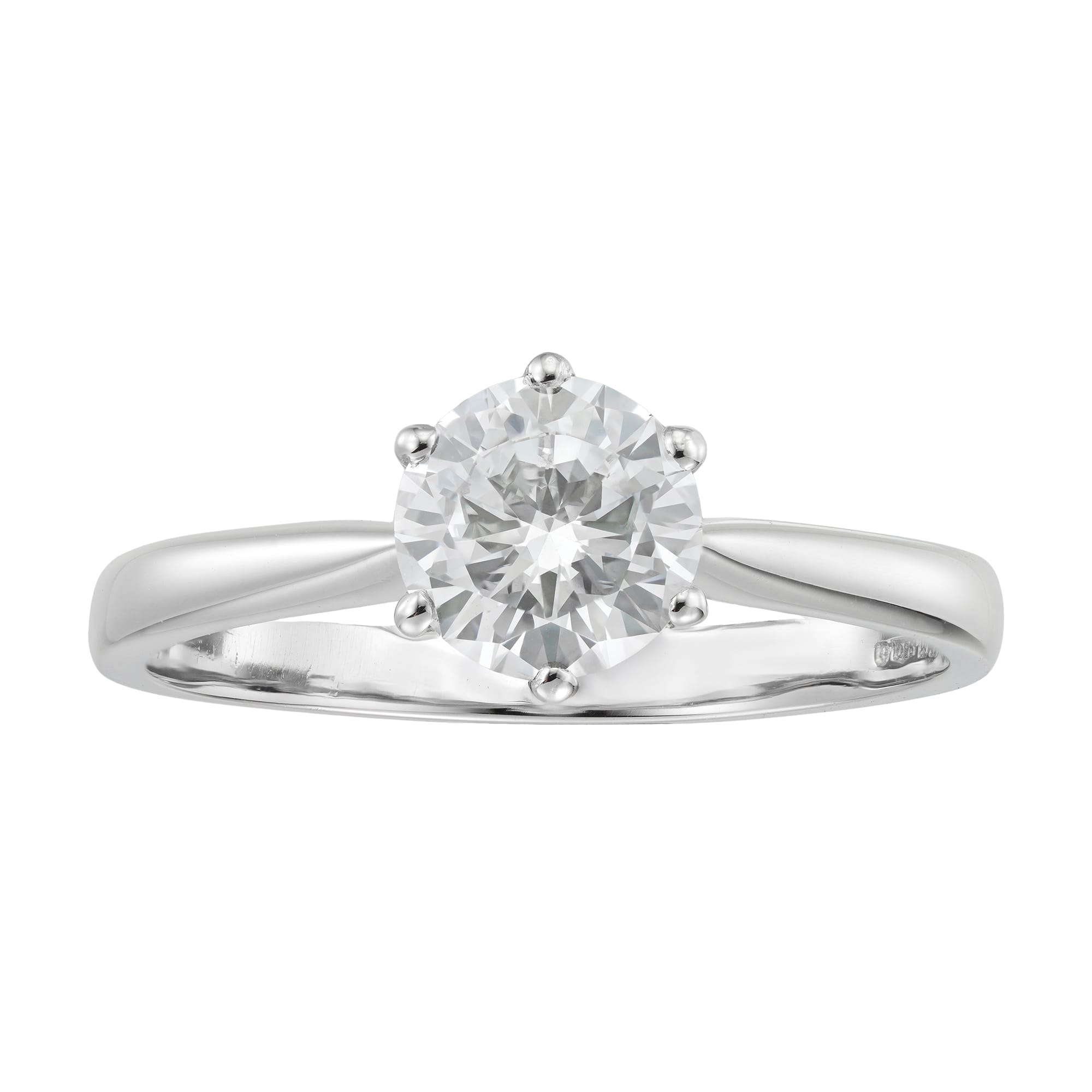 A single stone diamond ring, – Bentley & Skinner – The Mayfair antique ...